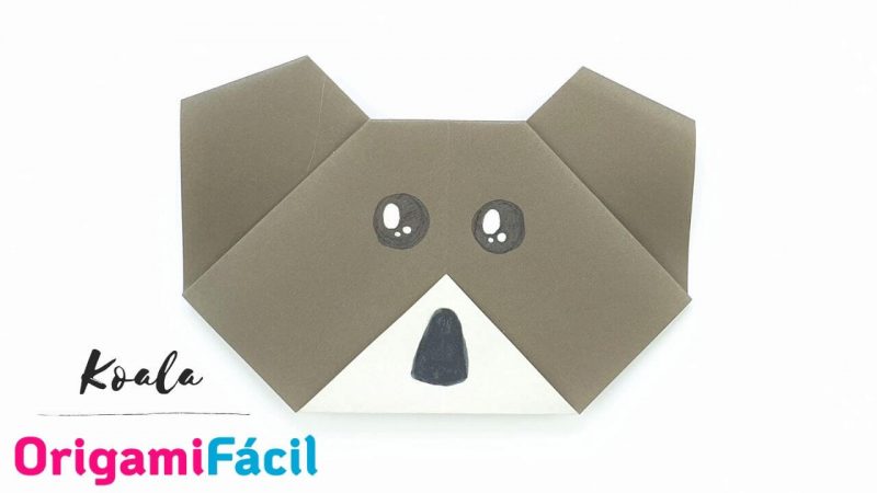 Cómo hacer un OSO de papel fácil (Vídeo paso a paso) - Origami Fácil